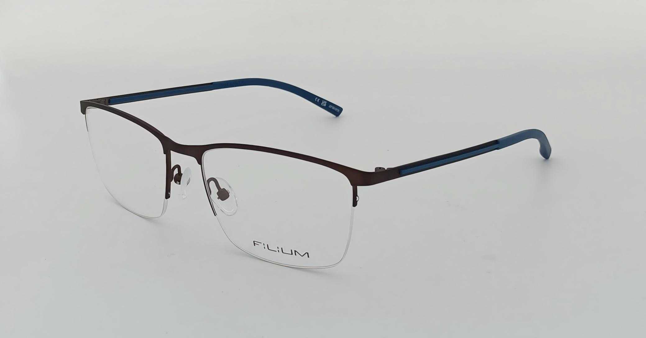 Lunettes de vue FILIUM FI 2607 STOCKHOLM GUBL 54/18 Homme Gun / Bleu ...