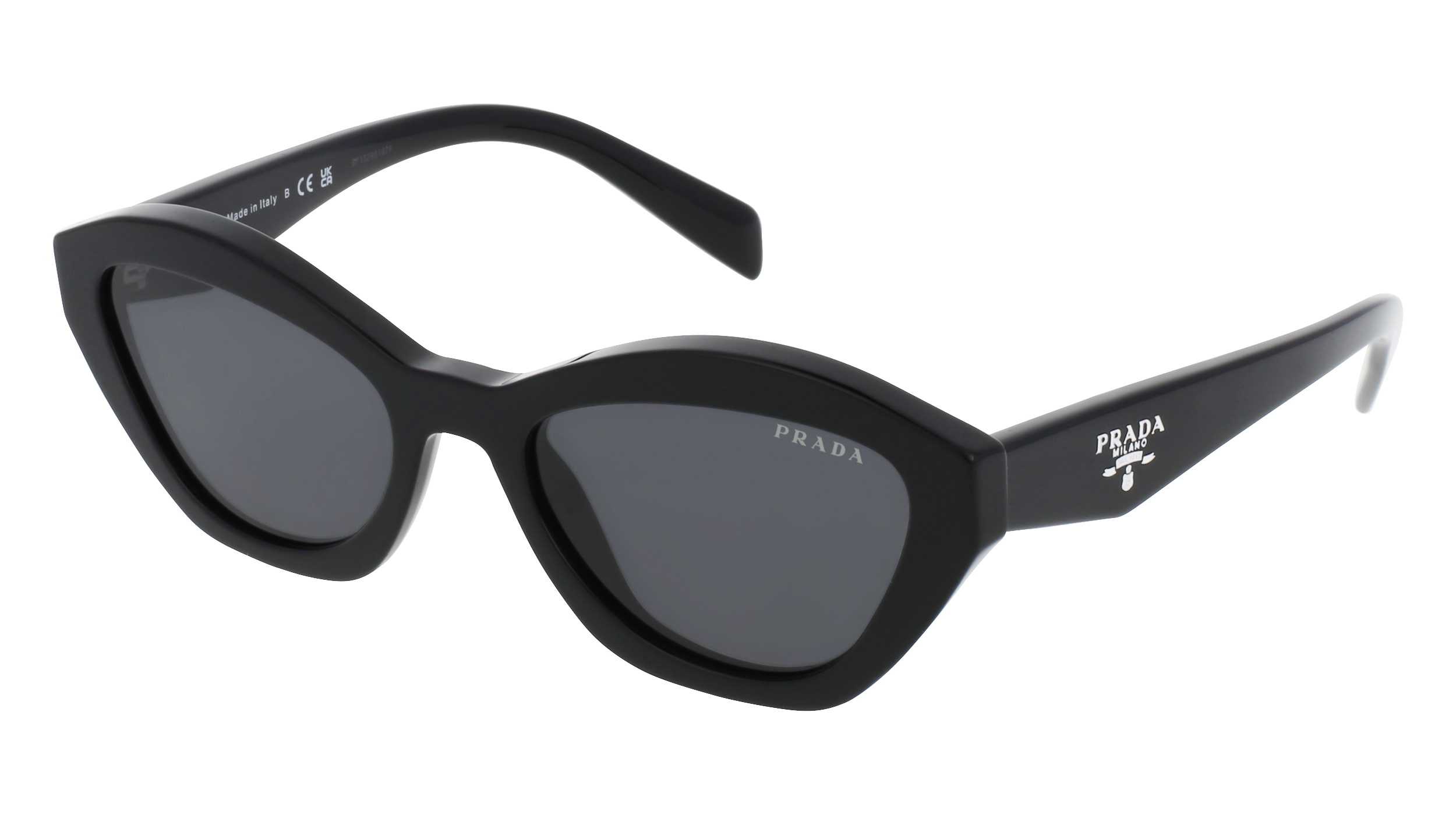 Lunettes De Soleil PRADA PR A02S 16K08Z 52 19 Femme Noir Cat Eye Lunettes De Soleil PRADA PR A02S 16K08Z 52 19 Femme Noir Cat Eye