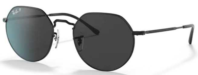 Lunettes de soleil RAY-BAN RB 3565 002/48 Jack 51/20 Mixte Noir ...