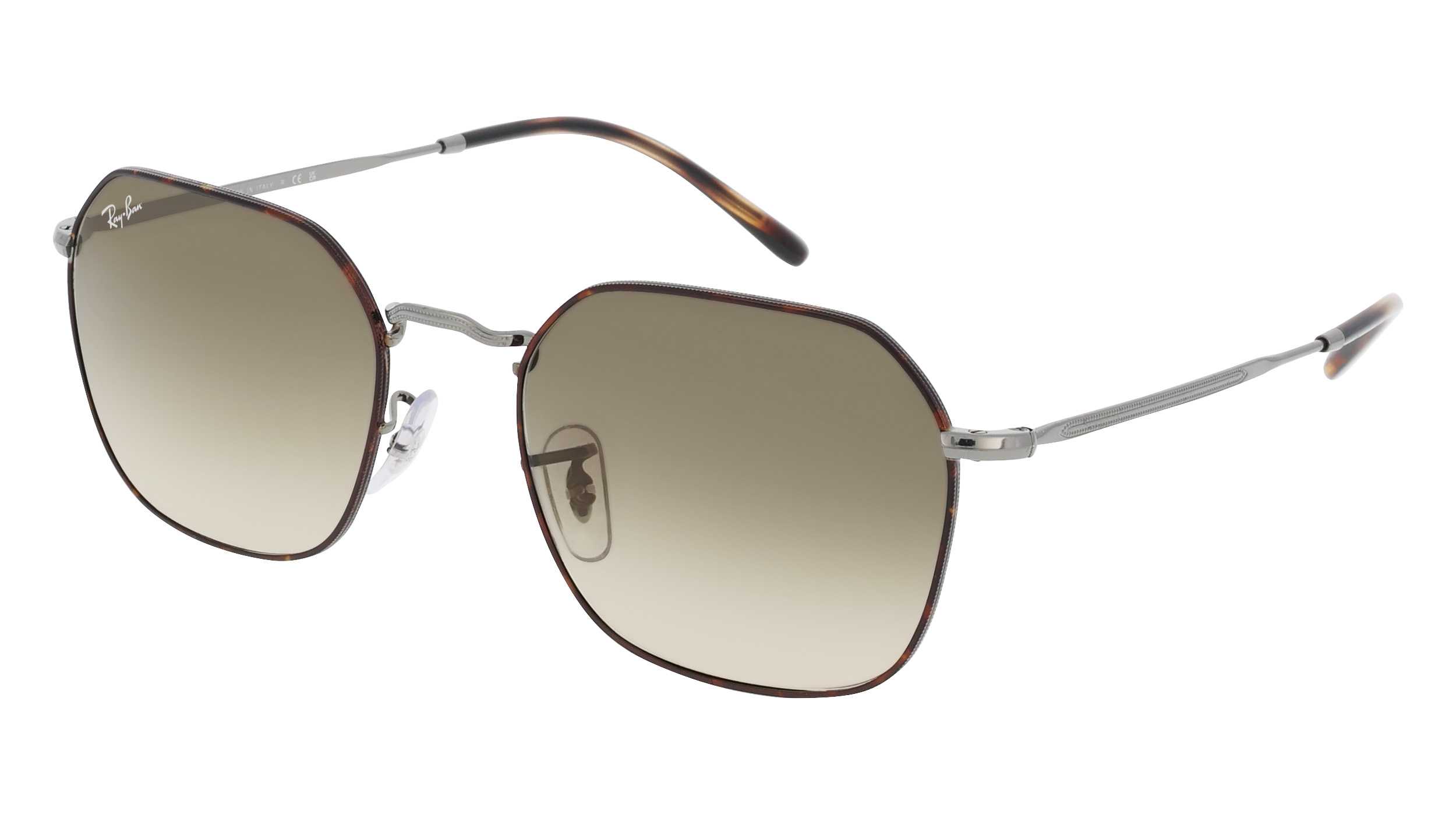 משקפי שמש RAY-BAN RB 3694 92700A JIM 55/20 יוניסקס Ecaille / Argent ...
