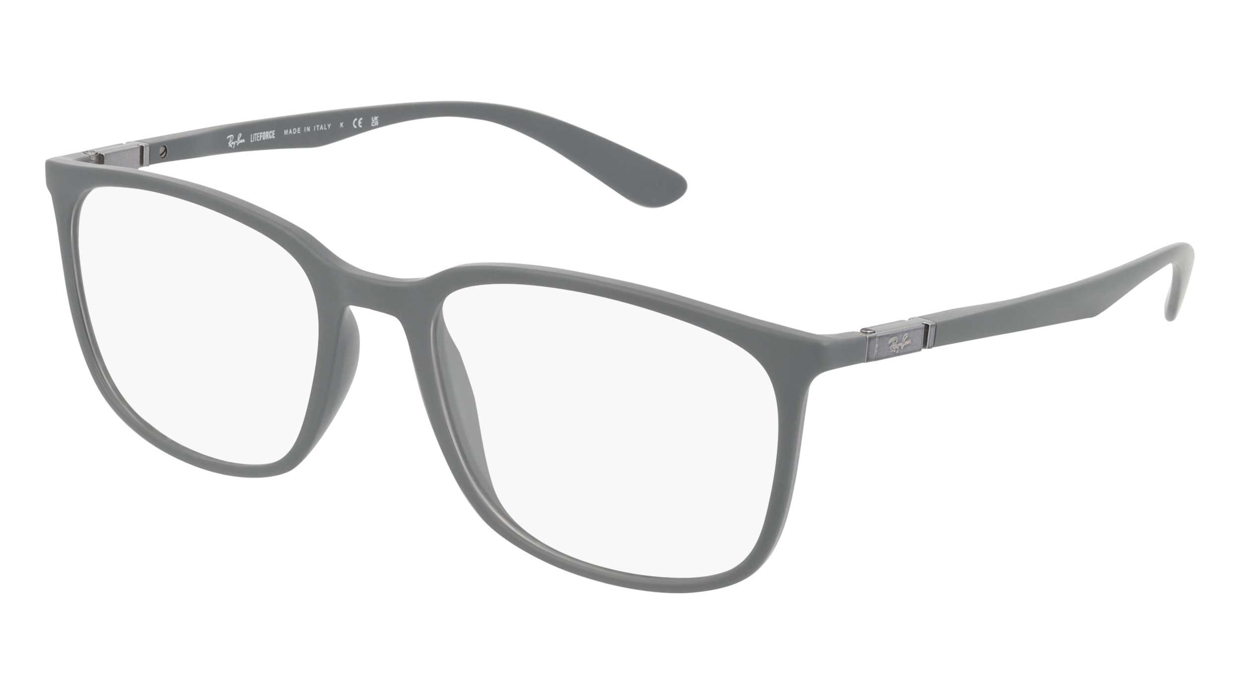 Eyeglasses RAY-BAN RX 7199 5521 52/18 Unisex Gris sable square frames ...