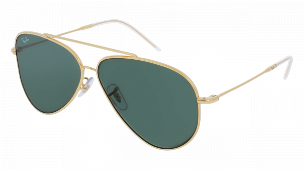 משקפי שמש RAY-BAN RB R0101S 001/VR Aviator reverse 59/11 יוניסקס Doré ...